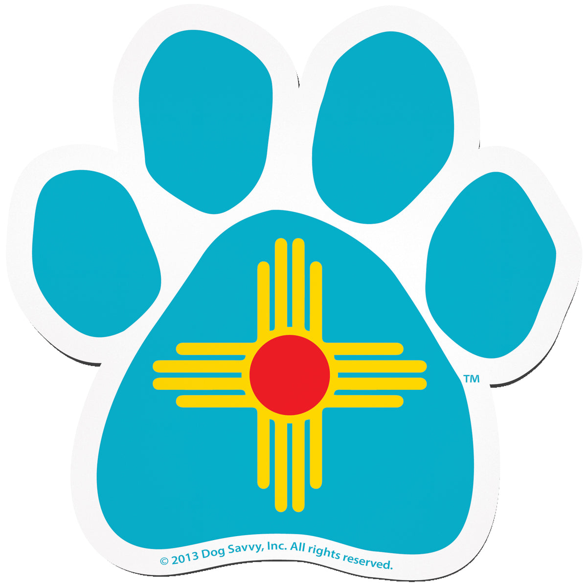 New Mexico Paw Flag – Paw Swag Designs