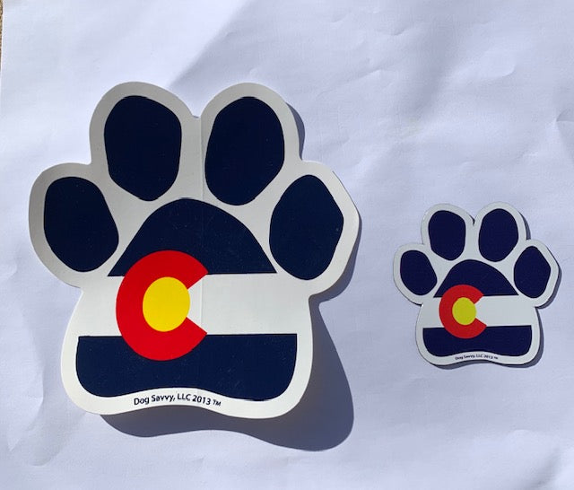 Mini CO Paw Decal – Paw Swag Designs